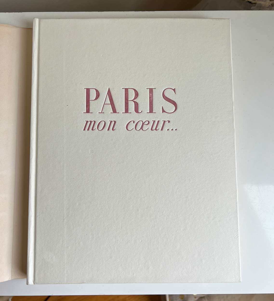 Paris Mon Coeur, French First Edition 1945