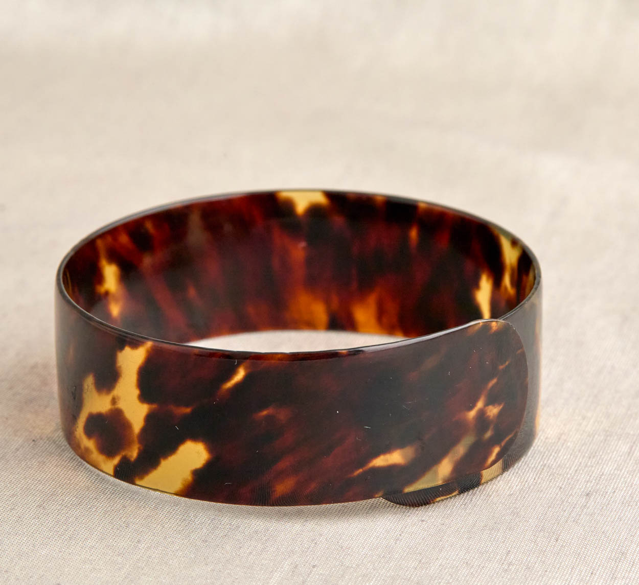 Victorian Tortoise Cuff Bracelet